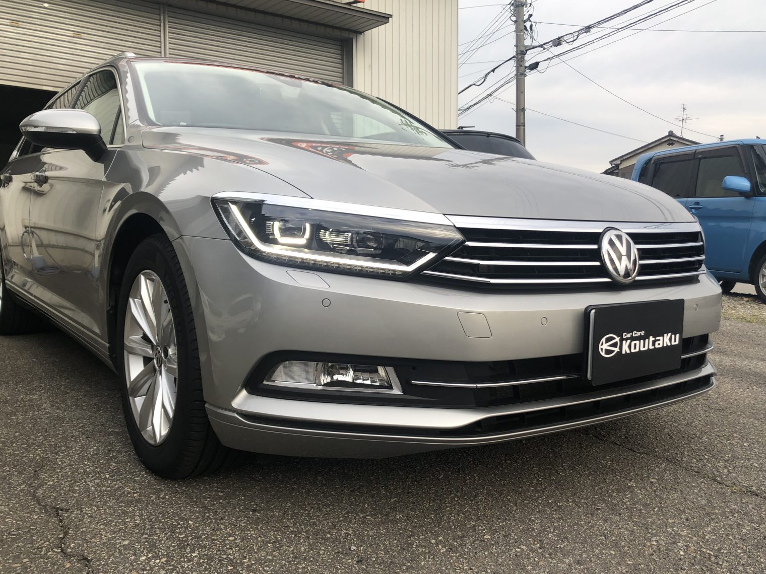VWヘッドライトリペア施工事例｜富山のガラスコーティング専門店｜カーケア・コウタク｜カーコーティング・カーフィルム 専門店｜富山市